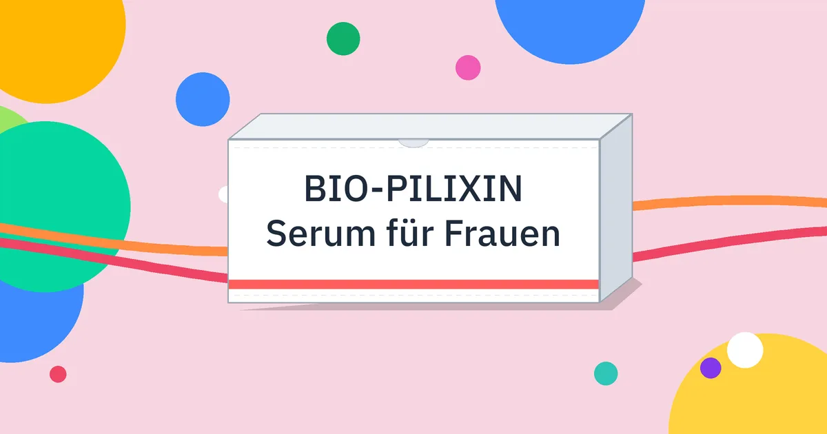 Symbolbild: Packung mit der Aufschrift BIO-PILIXIN Serum für Frauen (PZN 18305125) – Verfügbarkeit und Bezug in Apotheken in Frankfurt am Main