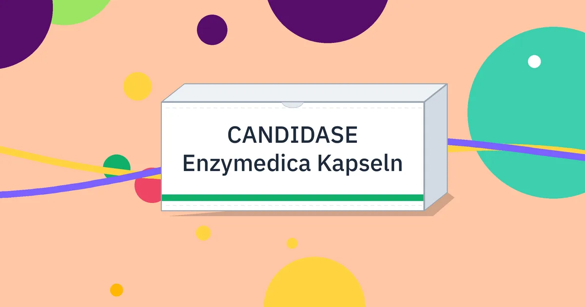 Symbolbild: Packung mit der Aufschrift CANDIDASE Enzymedica Kapseln (PZN 11362491) – Verfügbarkeit und Bezug in Apotheken in Frankfurt am Main