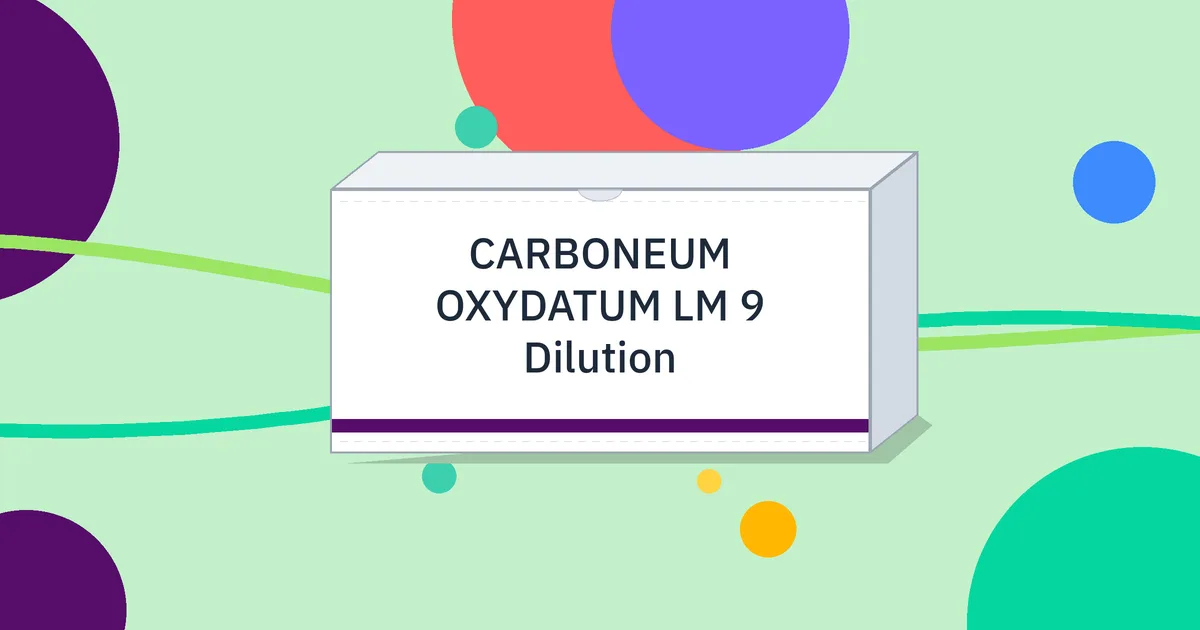 Symbolbild: Packung mit der Aufschrift CARBONEUM OXYDATUM LM 9 Dilution (PZN 13428610) – Verfügbarkeit und Bezug in Apotheken in Frankfurt am Main
