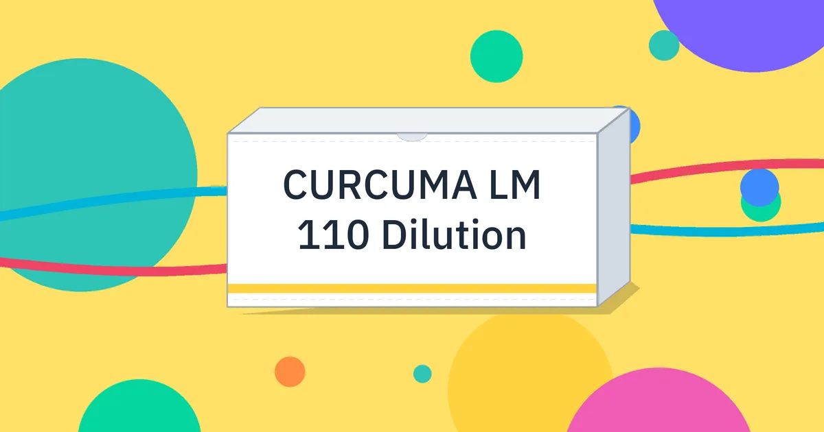 Symbolbild: Packung mit der Aufschrift CURCUMA LM 110 Dilution (PZN 12840260) – Verfügbarkeit und Bezug in Apotheken in Frankfurt am Main