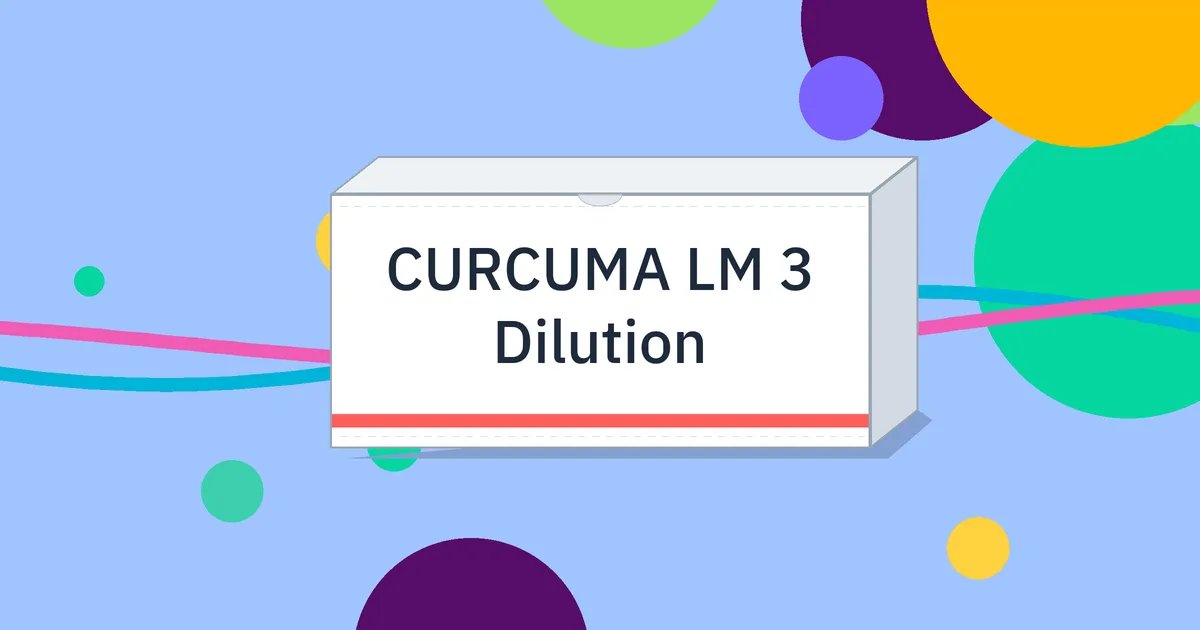 Symbolbild: Packung mit der Aufschrift CURCUMA LM 3 Dilution (PZN 12839854) – Verfügbarkeit und Bezug in Apotheken in Frankfurt am Main