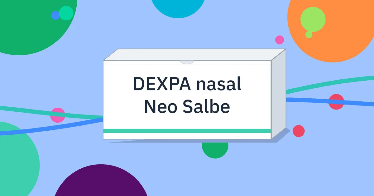 Symbolbild: Packung mit der Aufschrift DEXPA nasal Neo Salbe (PZN 15623764) – Verfügbarkeit und Bezug in Apotheken in Frankfurt am Main