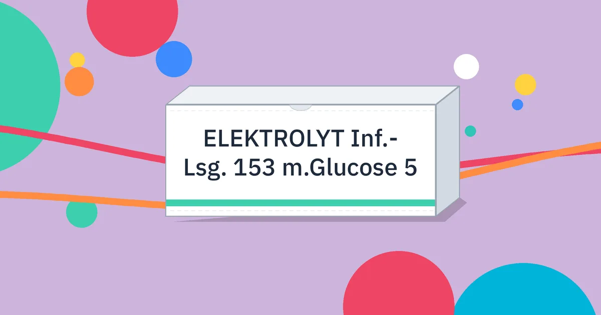 Symbolbild: Packung mit der Aufschrift ELEKTROLYT Inf.-Lsg. 153 m.Glucose 5 (PZN 07510796) – Verfügbarkeit und Bezug in Apotheken in Frankfurt am Main