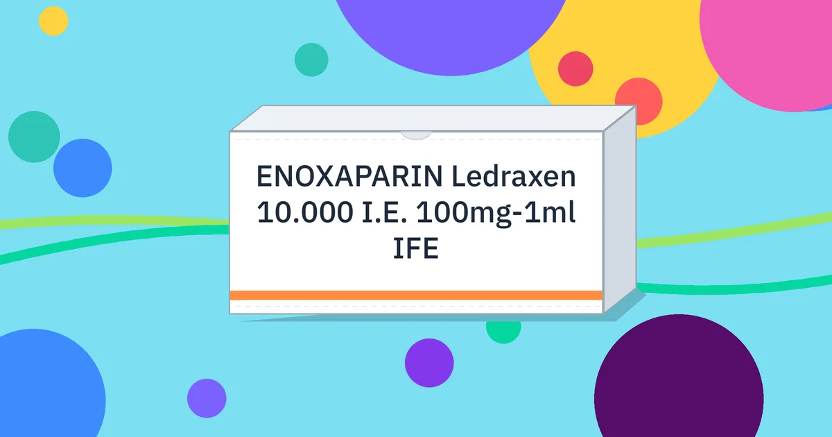 Symbolbild: Packung mit der Aufschrift ENOXAPARIN Ledraxen 10.000 I.E. 100mg-1ml IFE (PZN 16203248) – Verfügbarkeit und Bezug in Apotheken in Frankfurt am Main