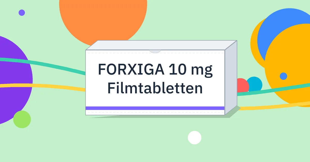 Symbolbild: Packung mit der Aufschrift FORXIGA 10 mg Filmtabletten (PZN 18457390) – Verfügbarkeit und Bezug in Apotheken in Frankfurt am Main