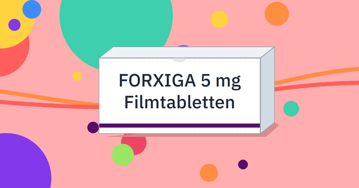 Symbolbild: Packung mit der Aufschrift FORXIGA 5 mg Filmtabletten (PZN 18080583) – Verfügbarkeit und Bezug in Apotheken in Frankfurt am Main