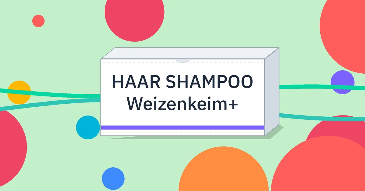Symbolbild: Packung mit der Aufschrift HAAR SHAMPOO Weizenkeim+ (PZN 19213810) – Verfügbarkeit und Bezug in Apotheken in Frankfurt am Main