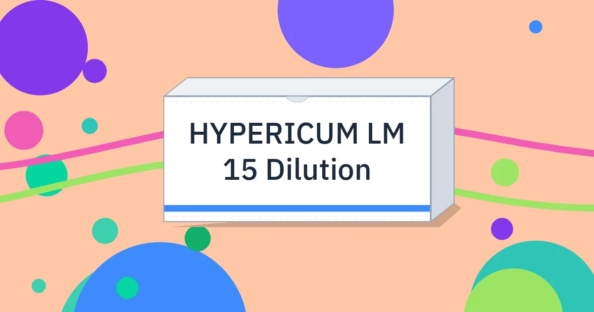 Symbolbild: Packung mit der Aufschrift HYPERICUM LM 15 Dilution (PZN 12890967) – Verfügbarkeit und Bezug in Apotheken in Frankfurt am Main