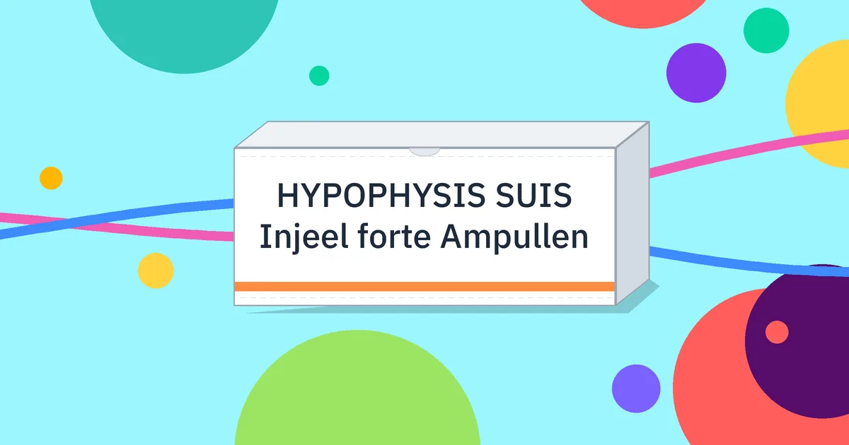 Symbolbild: Packung mit der Aufschrift HYPOPHYSIS SUIS Injeel forte Ampullen (PZN 00513490) – Verfügbarkeit und Bezug in Apotheken in Frankfurt am Main