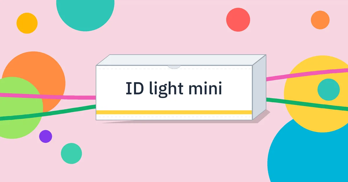 Symbolbild: Packung mit der Aufschrift ID light mini (PZN 09895837) – Verfügbarkeit und Bezug in Apotheken in Frankfurt am Main