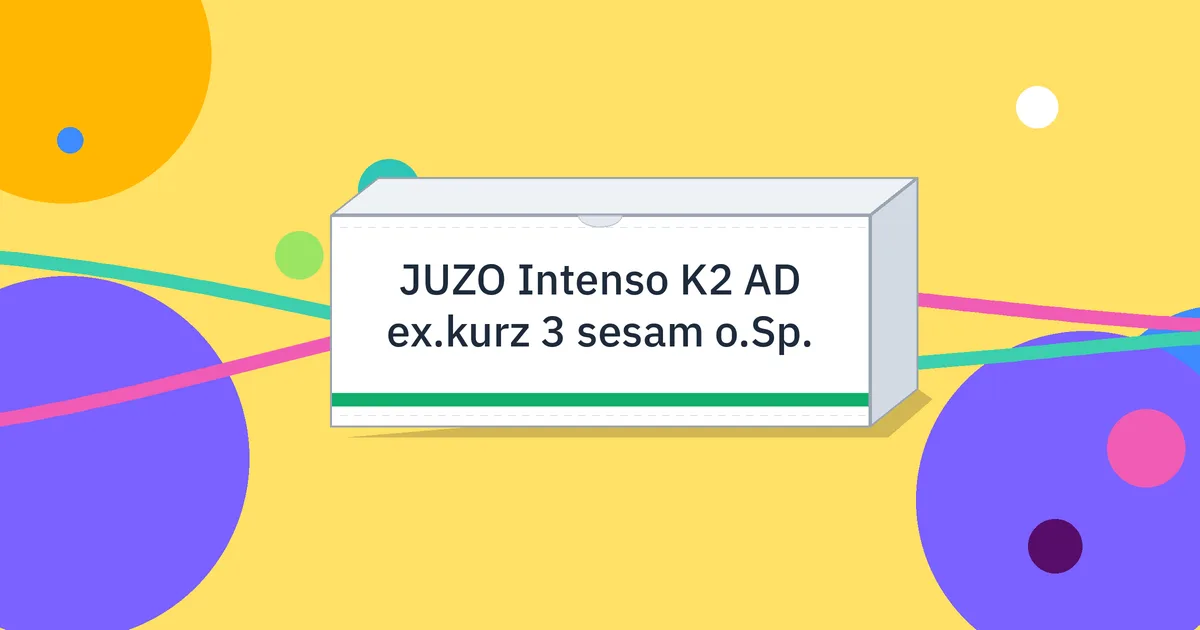 Symbolbild: Packung mit der Aufschrift JUZO Intenso K2 AD ex.kurz 3 sesam o.Sp. (PZN 18618597) – Verfügbarkeit und Bezug in Apotheken in Frankfurt am Main