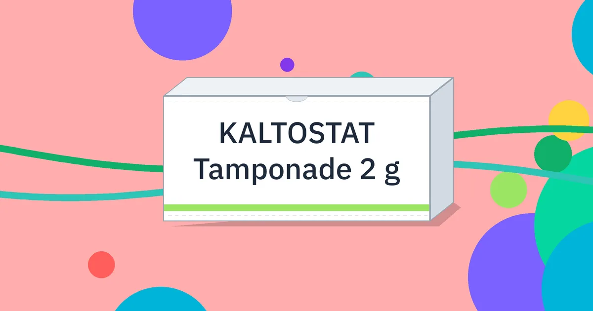 Symbolbild: Packung mit der Aufschrift KALTOSTAT Tamponade 2 g (PZN 00000626) – Verfügbarkeit und Bezug in Apotheken in Frankfurt am Main