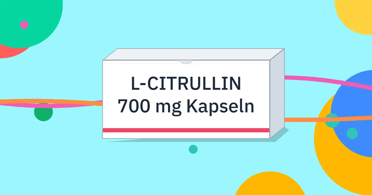 Symbolbild: Packung mit der Aufschrift L-CITRULLIN 700 mg Kapseln (PZN 11533886) – Verfügbarkeit und Bezug in Apotheken in Frankfurt am Main