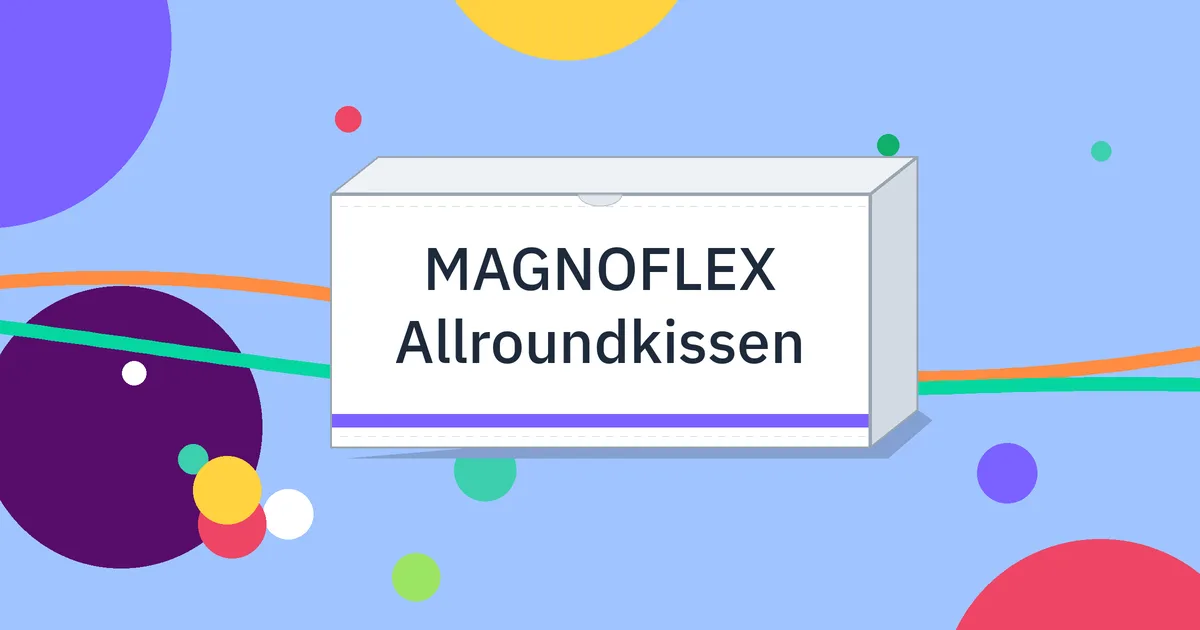 Symbolbild: Packung mit der Aufschrift MAGNOFLEX Allroundkissen (PZN 08525788) – Verfügbarkeit und Bezug in Apotheken in Frankfurt am Main