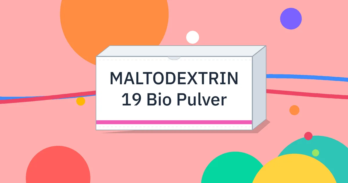 Symbolbild: Packung mit der Aufschrift MALTODEXTRIN 19 Bio Pulver (PZN 14354954) – Verfügbarkeit und Bezug in Apotheken in Frankfurt am Main