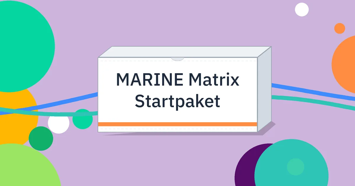 Symbolbild: Packung mit der Aufschrift MARINE Matrix Startpaket (PZN 12645044) – Verfügbarkeit und Bezug in Apotheken in Frankfurt am Main