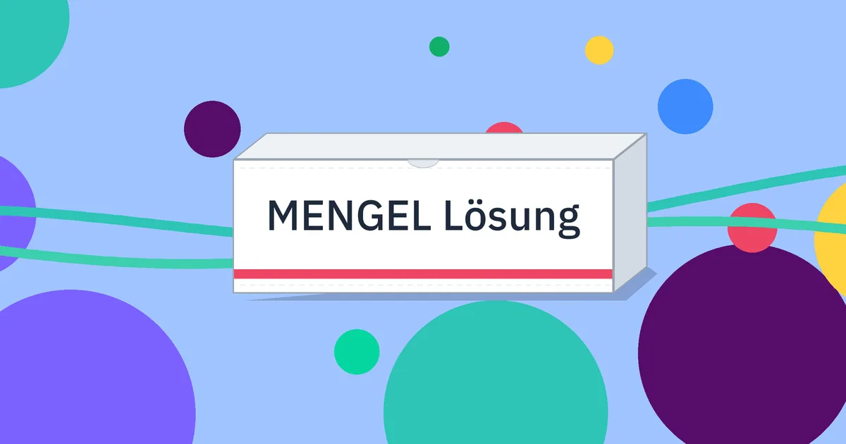 Symbolbild: Packung mit der Aufschrift MENGEL Lösung (PZN 04994227) – Verfügbarkeit und Bezug in Apotheken in Frankfurt am Main