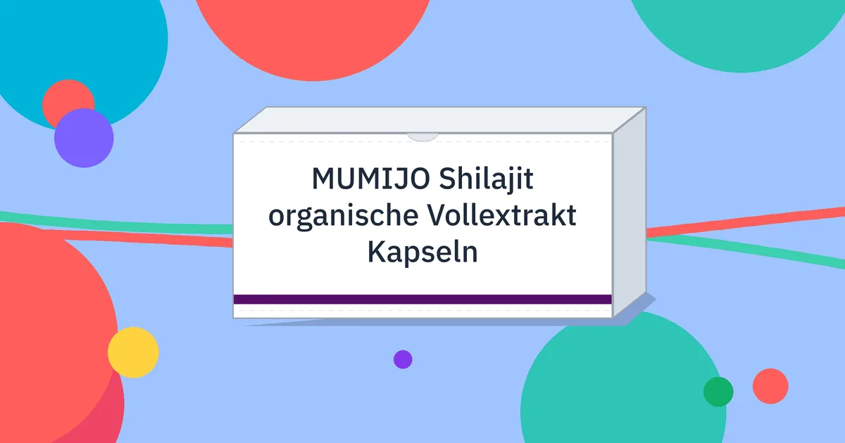Symbolbild: Packung mit der Aufschrift MUMIJO Shilajit organische Vollextrakt Kapseln (PZN 19209116) – Verfügbarkeit und Bezug in Apotheken in Frankfurt am Main