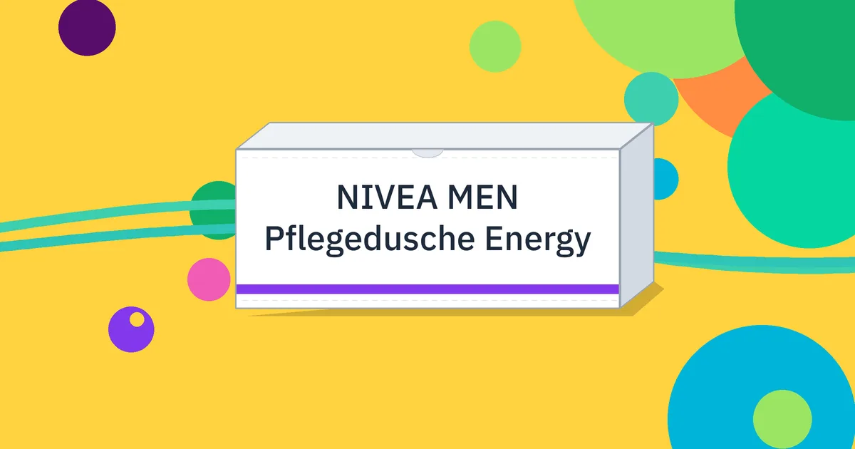 Symbolbild: Packung mit der Aufschrift NIVEA MEN Pflegedusche Energy (PZN 17624236) – Verfügbarkeit und Bezug in Apotheken in Frankfurt am Main