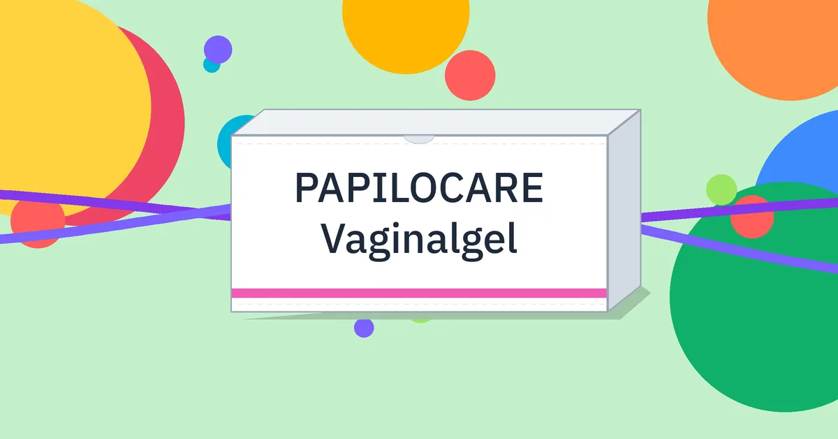Symbolbild: Packung mit der Aufschrift PAPILOCARE Vaginalgel (PZN 17881507) – Verfügbarkeit und Bezug in Apotheken in Frankfurt am Main