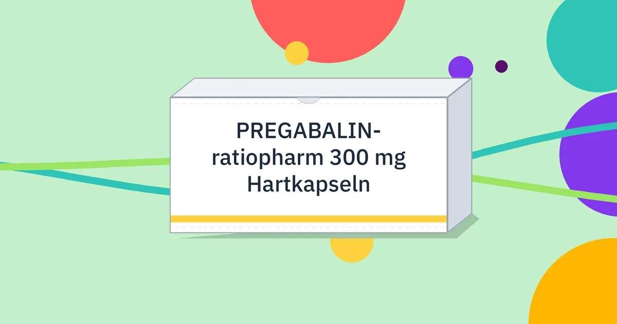 Symbolbild: Packung mit der Aufschrift PREGABALIN-ratiopharm 300 mg Hartkapseln (PZN 10328983) – Verfügbarkeit und Bezug in Apotheken in Frankfurt am Main