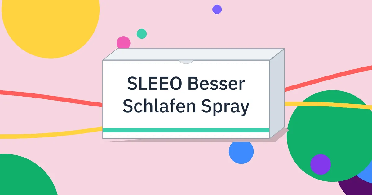 Symbolbild: Packung mit der Aufschrift SLEEO Besser Schlafen Spray (PZN 18713580) – Verfügbarkeit und Bezug in Apotheken in Frankfurt am Main