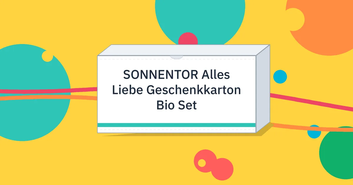 Symbolbild: Packung mit der Aufschrift SONNENTOR Alles Liebe Geschenkkarton Bio Set (PZN 18903145) – Verfügbarkeit und Bezug in Apotheken in Frankfurt am Main