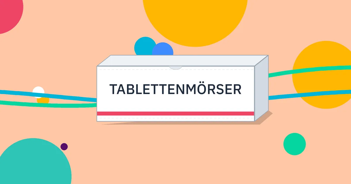 Symbolbild: Packung mit der Aufschrift TABLETTENMÖRSER (PZN 10997566) – Verfügbarkeit und Bezug in Apotheken in Frankfurt am Main