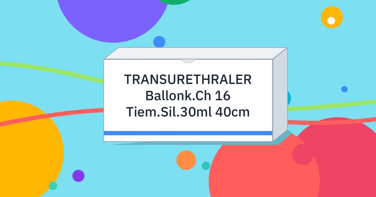 Symbolbild: Packung mit der Aufschrift TRANSURETHRALER Ballonk.Ch 16 Tiem.Sil.30ml 40cm (PZN 02295413) – Verfügbarkeit und Bezug in Apotheken in Frankfurt am Main
