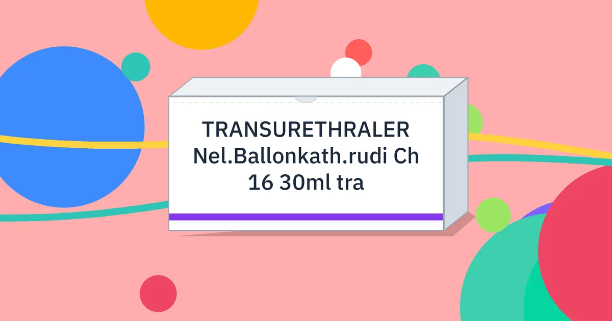 Symbolbild: Packung mit der Aufschrift TRANSURETHRALER Nel.Ballonkath.rudi Ch 16 30ml tra (PZN 19950431) – Verfügbarkeit und Bezug in Apotheken in Frankfurt am Main