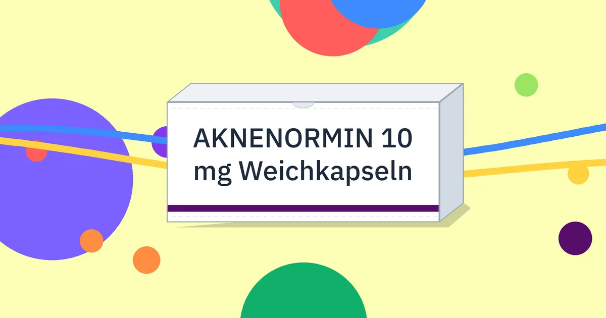 Symbolbild: Packung mit der Aufschrift AKNENORMIN 10 mg Weichkapseln (PZN 02481914) – Verfügbarkeit und Bezug in Apotheken in Frankfurt am Main