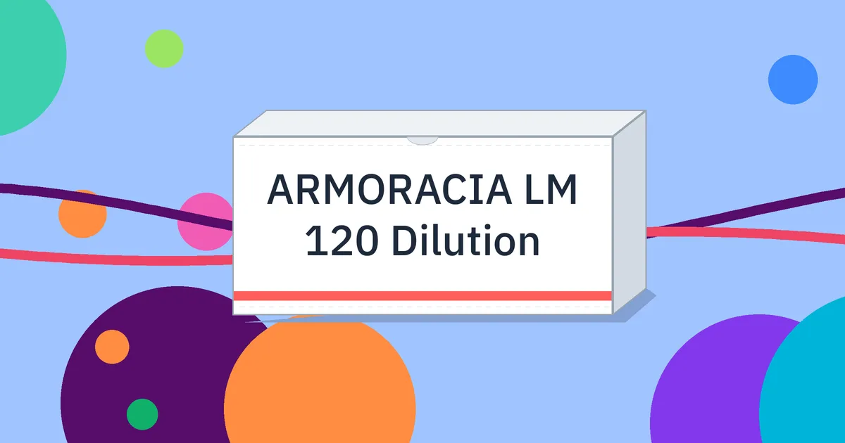 Symbolbild: Packung mit der Aufschrift ARMORACIA LM 120 Dilution (PZN 13393923) – Verfügbarkeit und Bezug in Apotheken in Frankfurt am Main