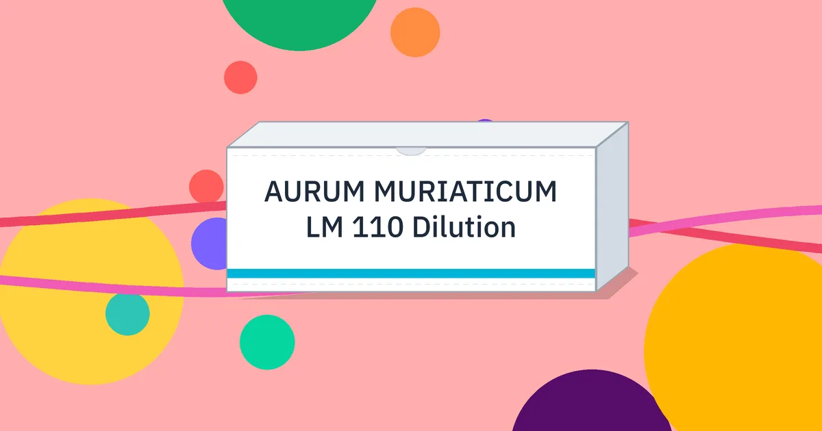 Symbolbild: Packung mit der Aufschrift AURUM MURIATICUM LM 110 Dilution (PZN 12785791) – Verfügbarkeit und Bezug in Apotheken in Frankfurt am Main