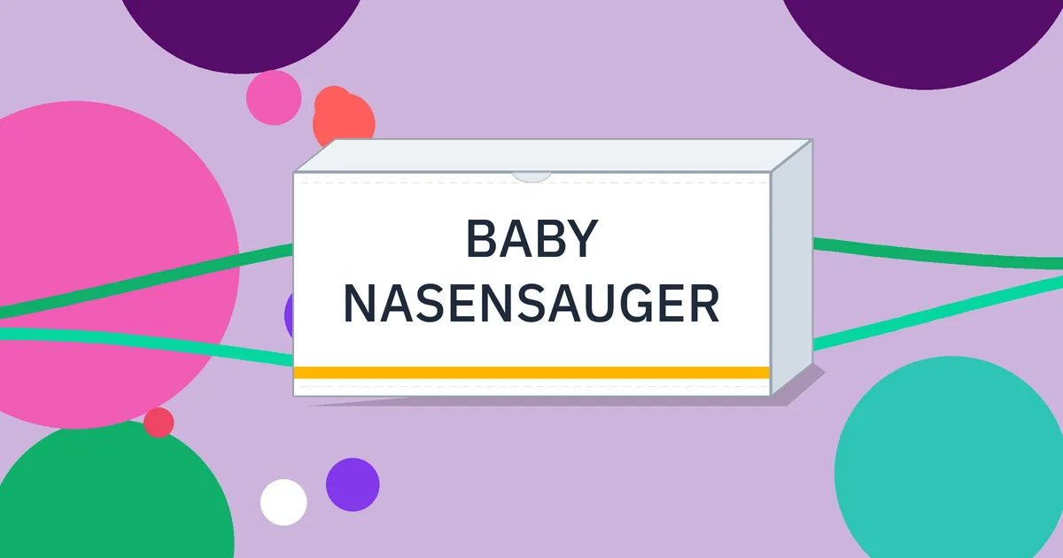Symbolbild: Packung mit der Aufschrift BABY NASENSAUGER (PZN 10268005) – Verfügbarkeit und Bezug in Apotheken in Frankfurt am Main