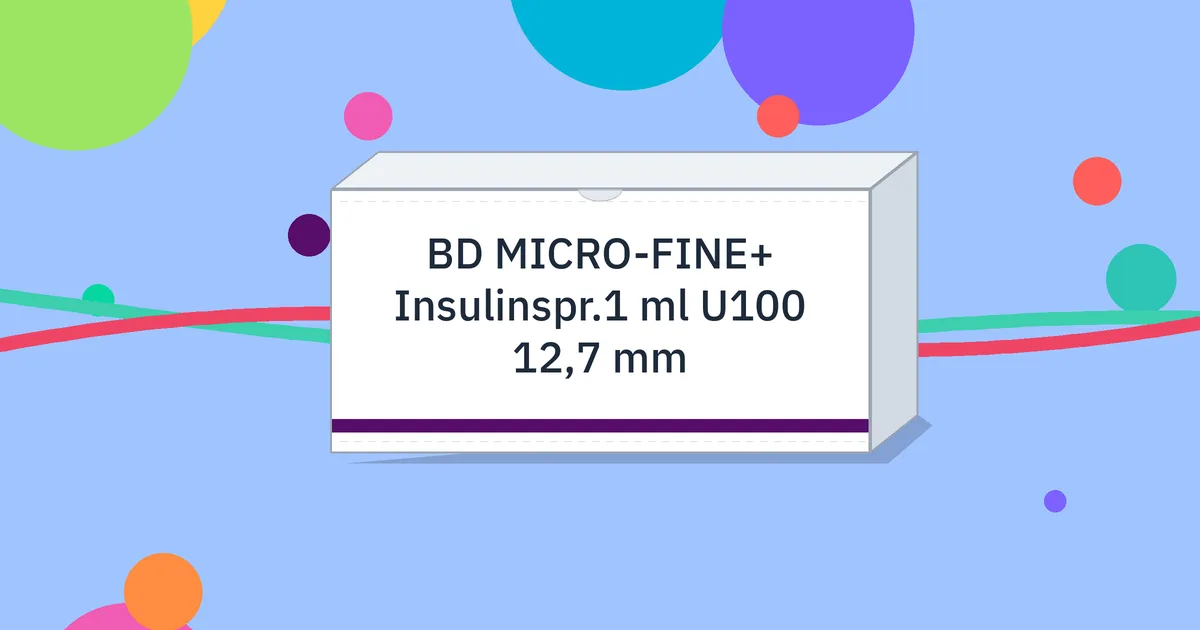 Symbolbild: Packung mit der Aufschrift BD MICRO-FINE+ Insulinspr.1 ml U100 12,7 mm (PZN 19288481) – Verfügbarkeit und Bezug in Apotheken in Frankfurt am Main