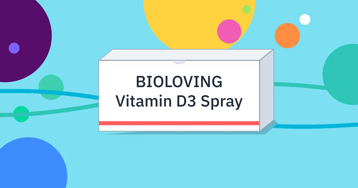 Symbolbild: Packung mit der Aufschrift BIOLOVING Vitamin D3 Spray (PZN 19201132) – Verfügbarkeit und Bezug in Apotheken in Frankfurt am Main