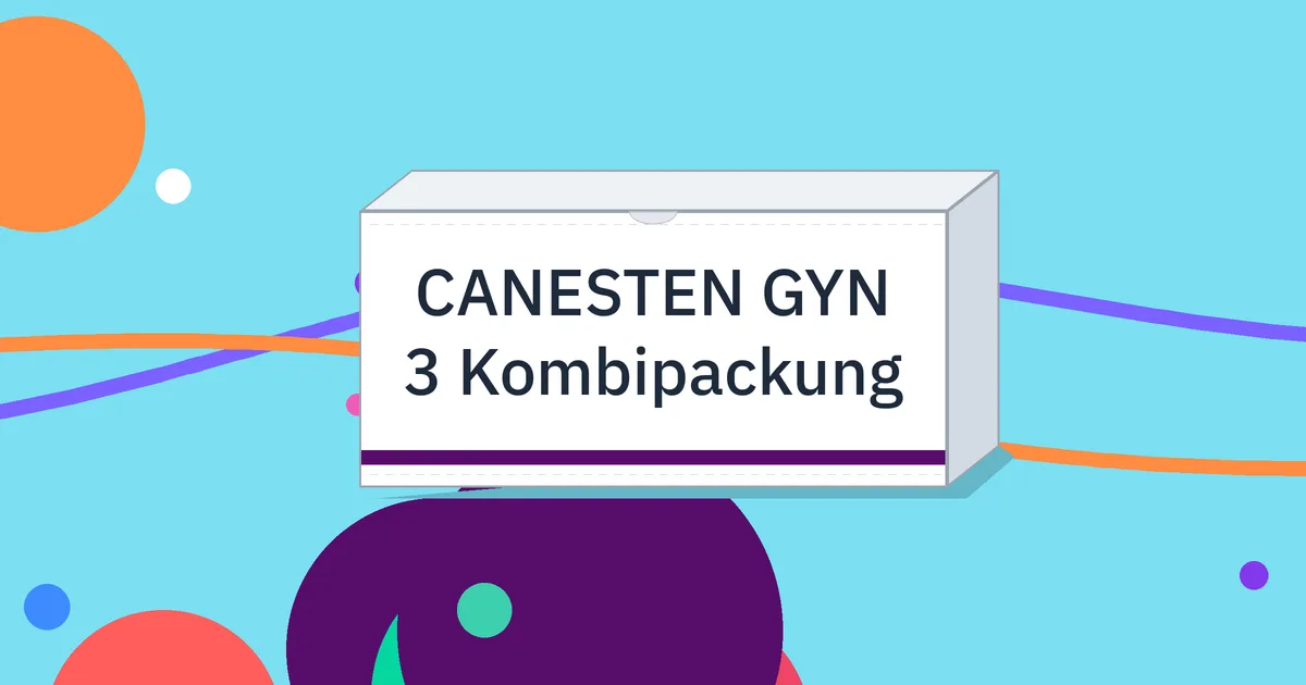 Symbolbild: Packung mit der Aufschrift CANESTEN GYN 3 Kombipackung (PZN 01540336) – Verfügbarkeit und Bezug in Apotheken in Frankfurt am Main