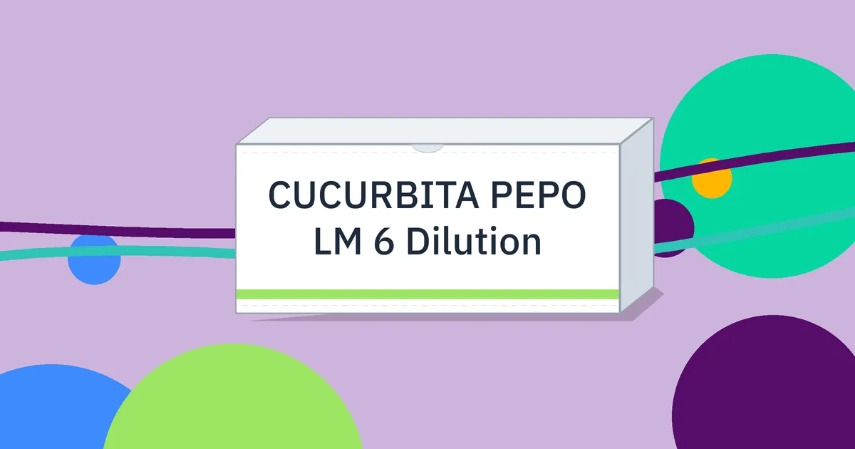 Symbolbild: Packung mit der Aufschrift CUCURBITA PEPO LM 6 Dilution (PZN 13457184) – Verfügbarkeit und Bezug in Apotheken in Frankfurt am Main