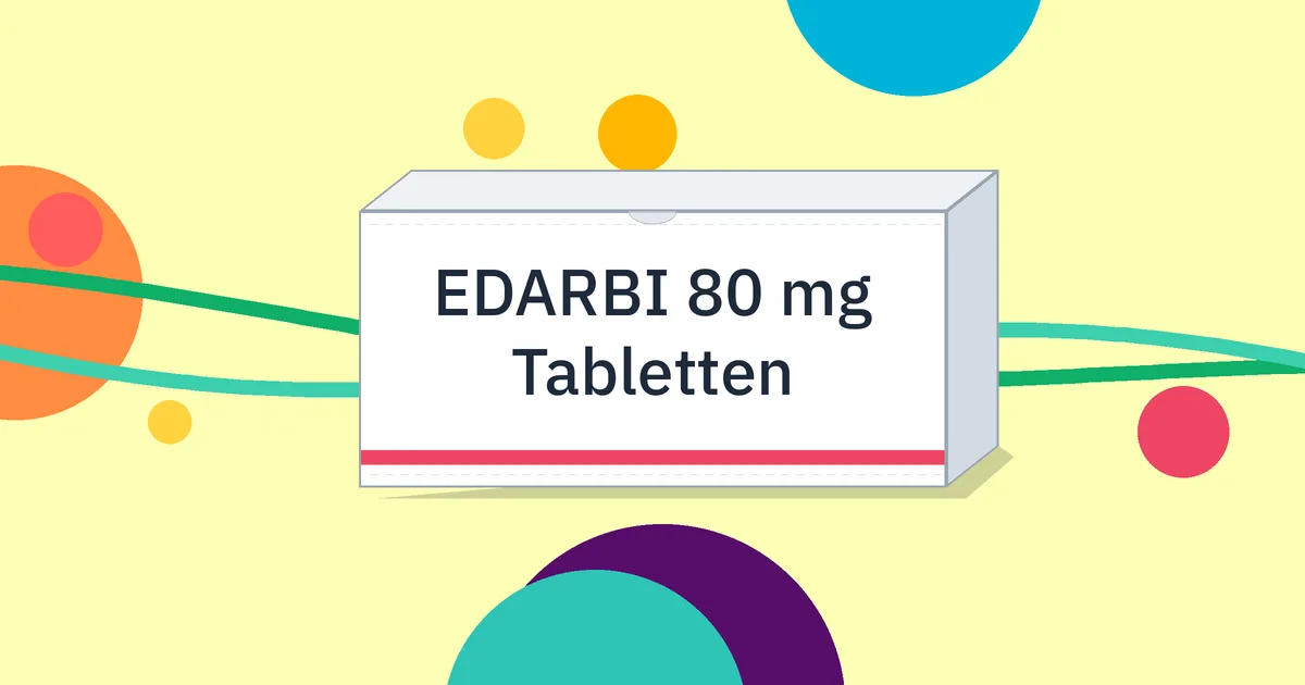 Symbolbild: Packung mit der Aufschrift EDARBI 80 mg Tabletten (PZN 09253085) – Verfügbarkeit und Bezug in Apotheken in Frankfurt am Main