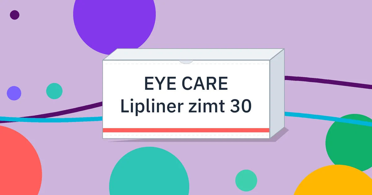 Symbolbild: Packung mit der Aufschrift EYE CARE Lipliner zimt 30 (PZN 07659110) – Verfügbarkeit und Bezug in Apotheken in Frankfurt am Main