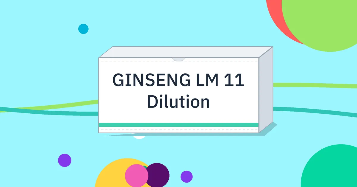 Symbolbild: Packung mit der Aufschrift GINSENG LM 11 Dilution (PZN 12878535) – Verfügbarkeit und Bezug in Apotheken in Frankfurt am Main