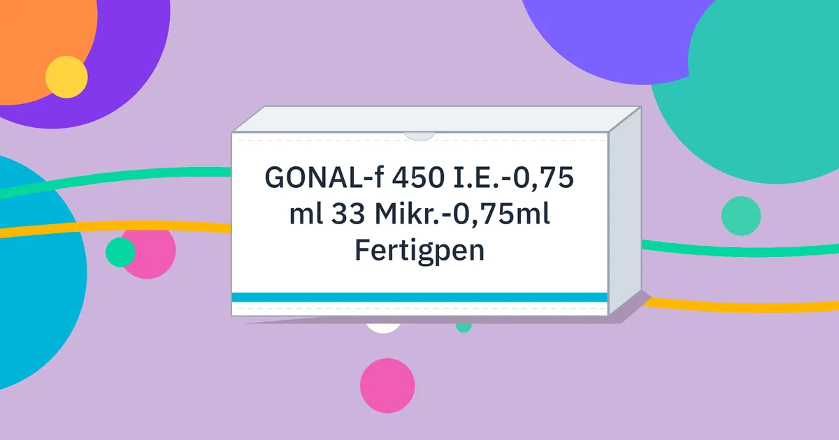 Symbolbild: Packung mit der Aufschrift GONAL-f 450 I.E.-0,75 ml 33 Mikr.-0,75ml Fertigpen (PZN 11528721) – Verfügbarkeit und Bezug in Apotheken in Frankfurt am Main