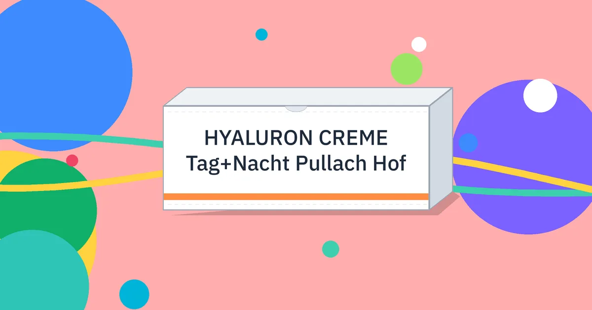 Symbolbild: Packung mit der Aufschrift HYALURON CREME Tag+Nacht Pullach Hof (PZN 15633596) – Verfügbarkeit und Bezug in Apotheken in Frankfurt am Main