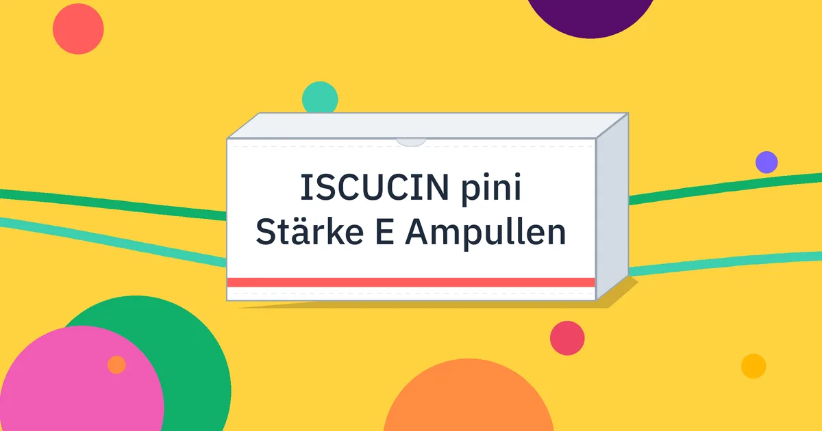 Symbolbild: Packung mit der Aufschrift ISCUCIN pini Stärke E Ampullen (PZN 04429154) – Verfügbarkeit und Bezug in Apotheken in Frankfurt am Main