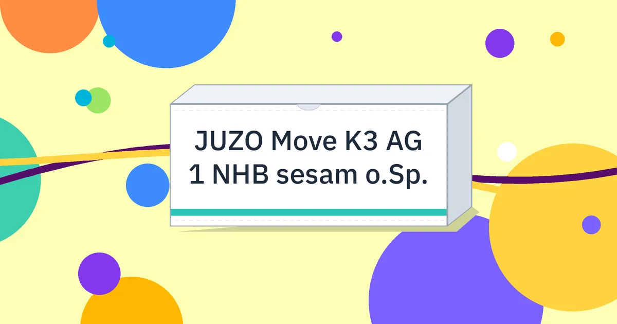 Symbolbild: Packung mit der Aufschrift JUZO Move K3 AG 1 NHB sesam o.Sp. (PZN 18577214) – Verfügbarkeit und Bezug in Apotheken in Frankfurt am Main