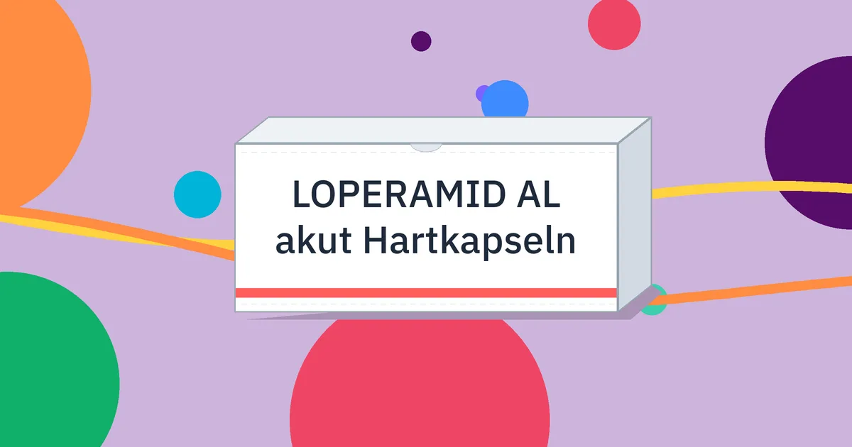 Symbolbild: Packung mit der Aufschrift LOPERAMID AL akut Hartkapseln (PZN 08910316) – Verfügbarkeit und Bezug in Apotheken in Frankfurt am Main