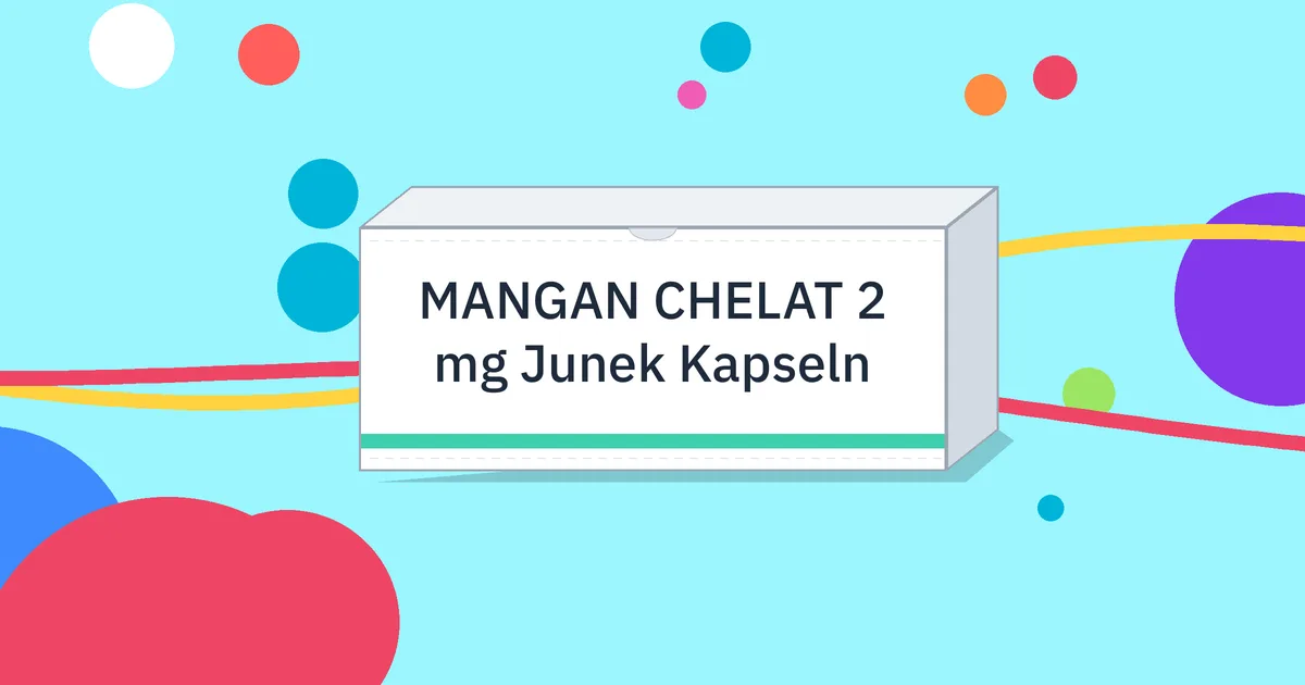 Symbolbild: Packung mit der Aufschrift MANGAN CHELAT 2 mg Junek Kapseln (PZN 10015190) – Verfügbarkeit und Bezug in Apotheken in Frankfurt am Main