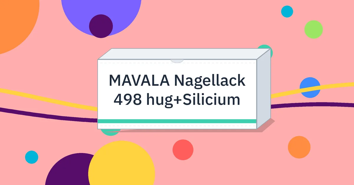Symbolbild: Packung mit der Aufschrift MAVALA Nagellack 498 hug+Silicium (PZN 20421376) – Verfügbarkeit und Bezug in Apotheken in Frankfurt am Main