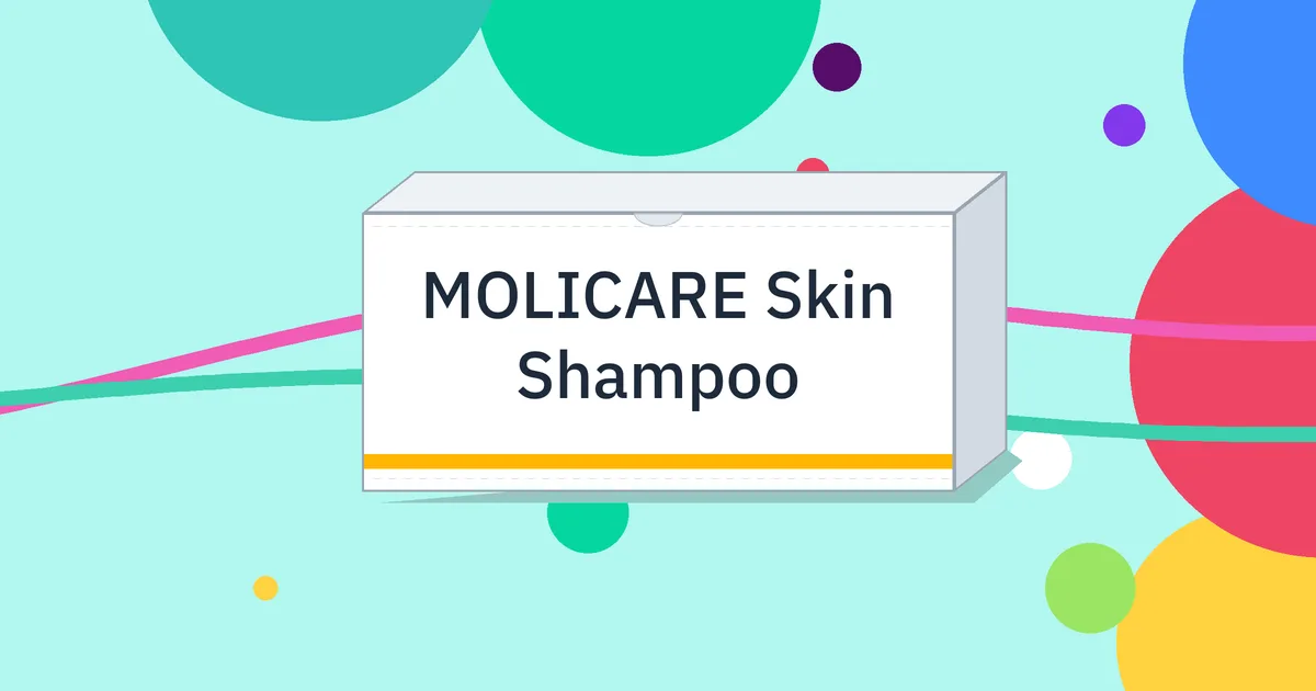 Symbolbild: Packung mit der Aufschrift MOLICARE Skin Shampoo (PZN 18401656) – Verfügbarkeit und Bezug in Apotheken in Frankfurt am Main
