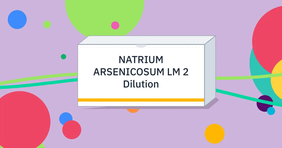 Symbolbild: Packung mit der Aufschrift NATRIUM ARSENICOSUM LM 2 Dilution (PZN 12959268) – Verfügbarkeit und Bezug in Apotheken in Frankfurt am Main